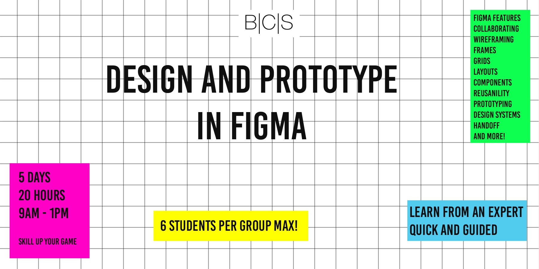 Design and Prototype in Figma course in Barcelona Code School